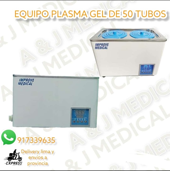EQUIPO PLASMA GEL DE 50 TUBOS :: A & J MEDICAL